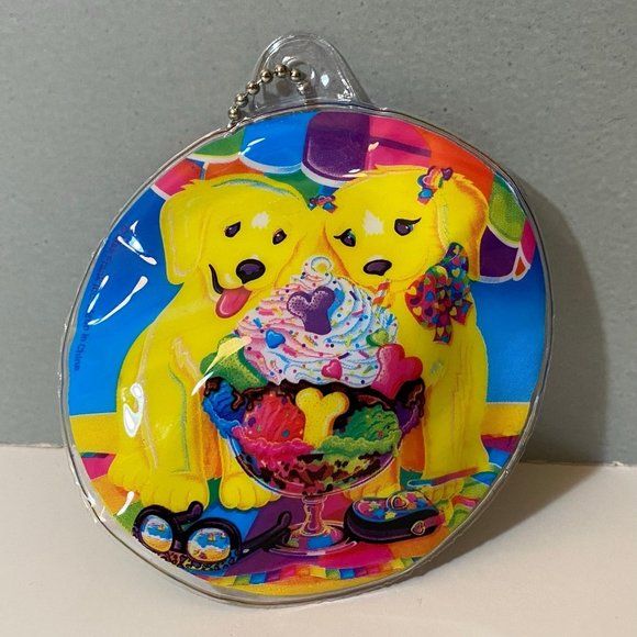 Lisa Frank | Other | Vintage Lisa Frank Casey Candy Dogs Sundae Puffy ...